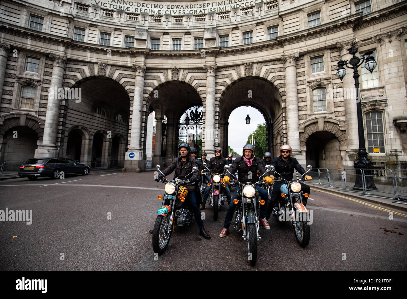 Customised fleet royal enfield bikes hi-res stock photography and ...
