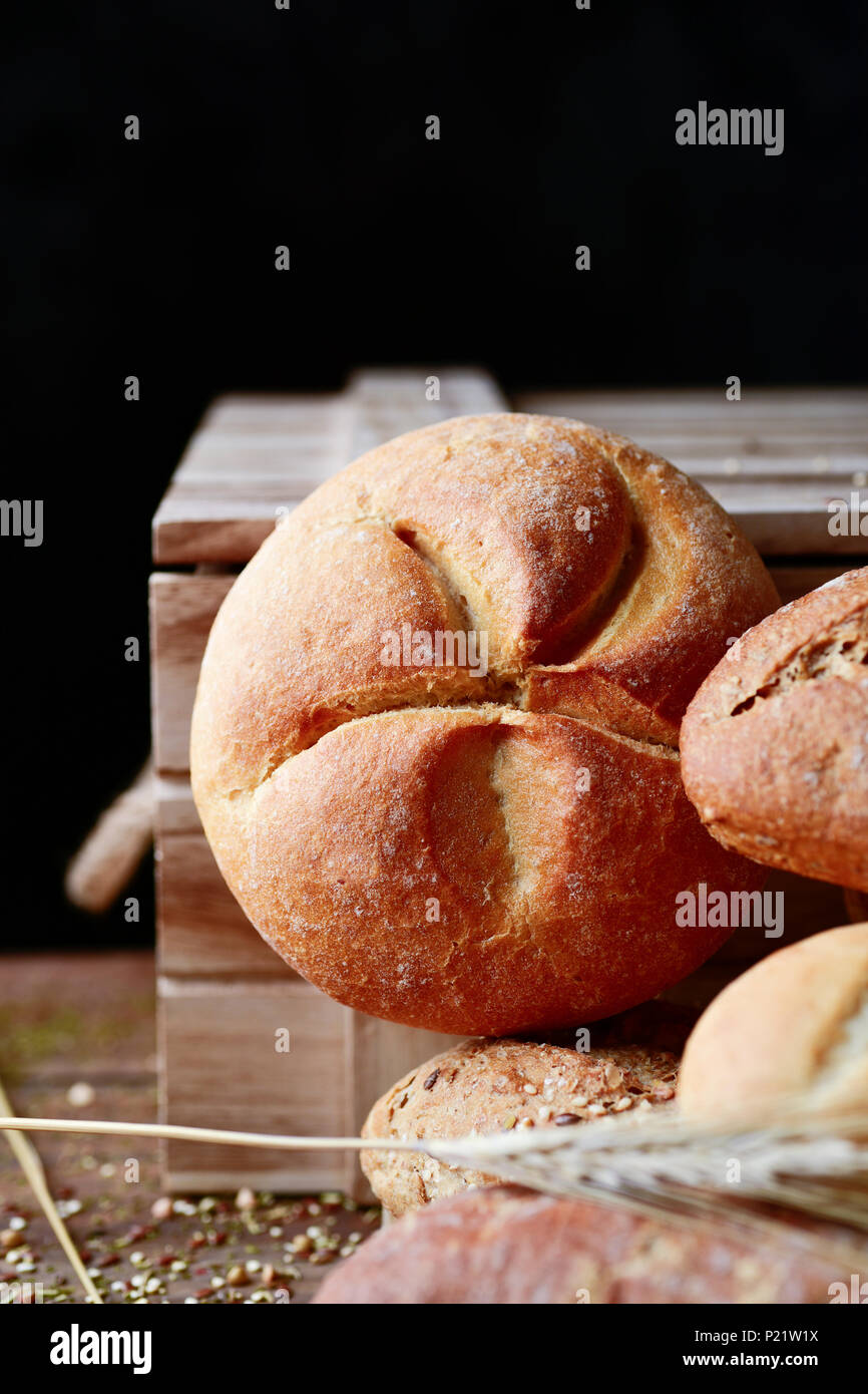 Vienna rolls hi-res stock photography and images - Alamy