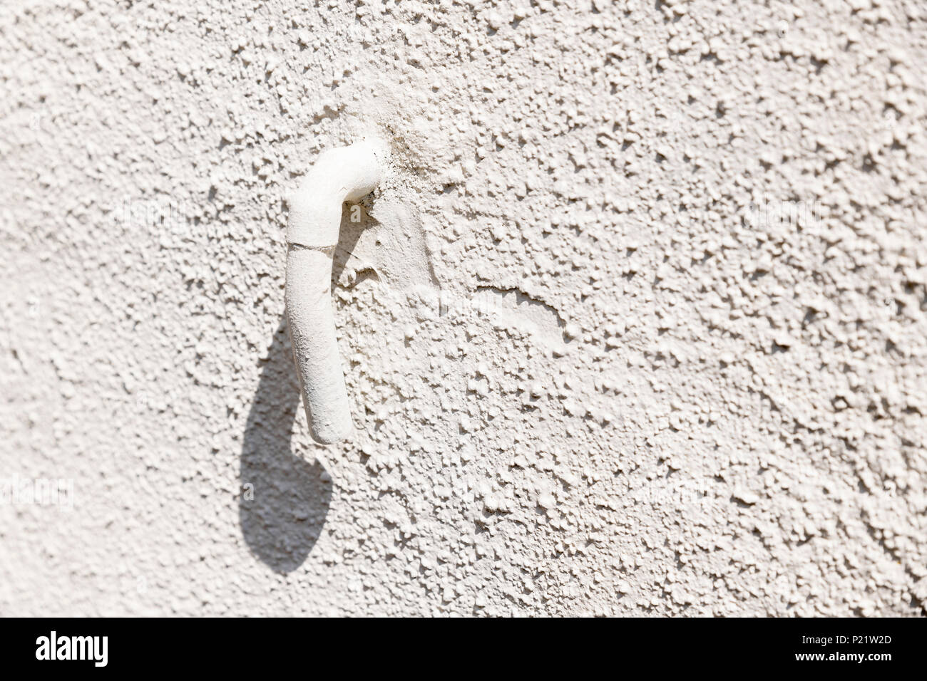 Gas condensing boiler, condensate drain pipe Stock Photo - Alamy