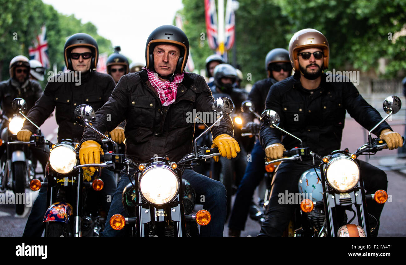 Customised fleet royal enfield bikes hi-res stock photography and ...