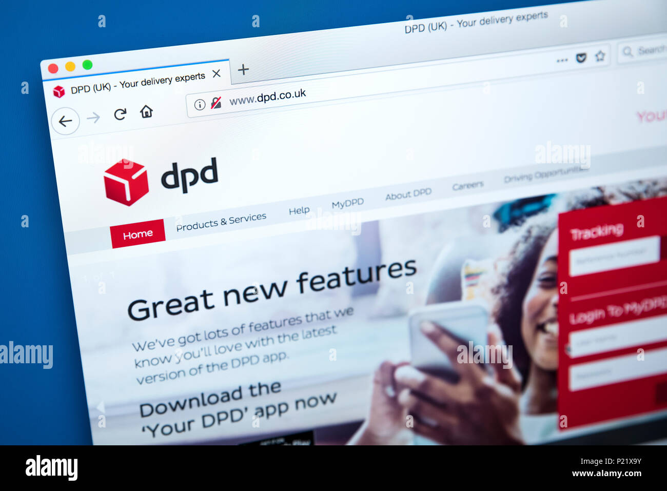 Dpd Dynamic Parcel Distribution High Resolution Stock Photography and ...