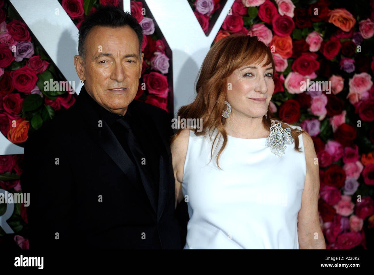 Bruce Springsteen and his wife Patti Scialfa attending the 72nd Annual ...