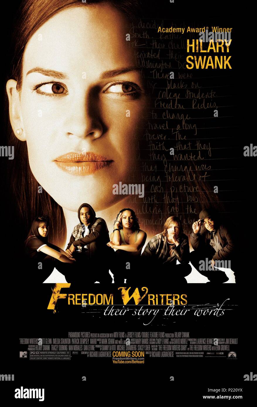 Original Film Title: FREEDOM WRITERS. English Title: FREEDOM WRITERS ...