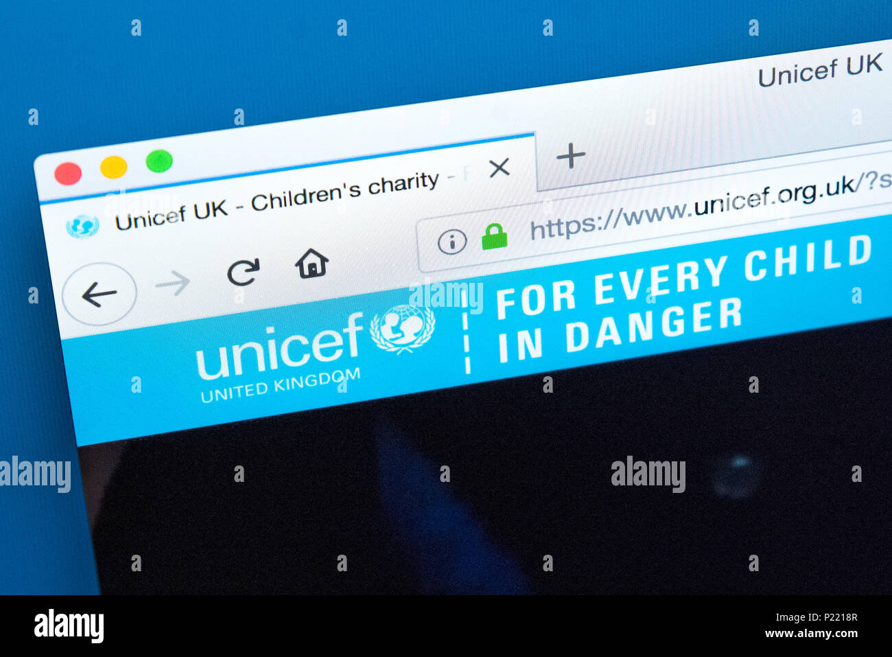 Unicef logo hi-res stock photography and images - Alamy