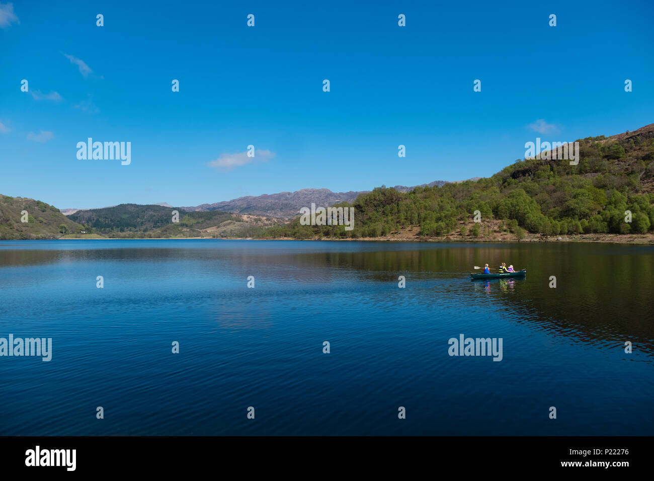 Llyn dinas lake paddling hi-res stock photography and images - Alamy