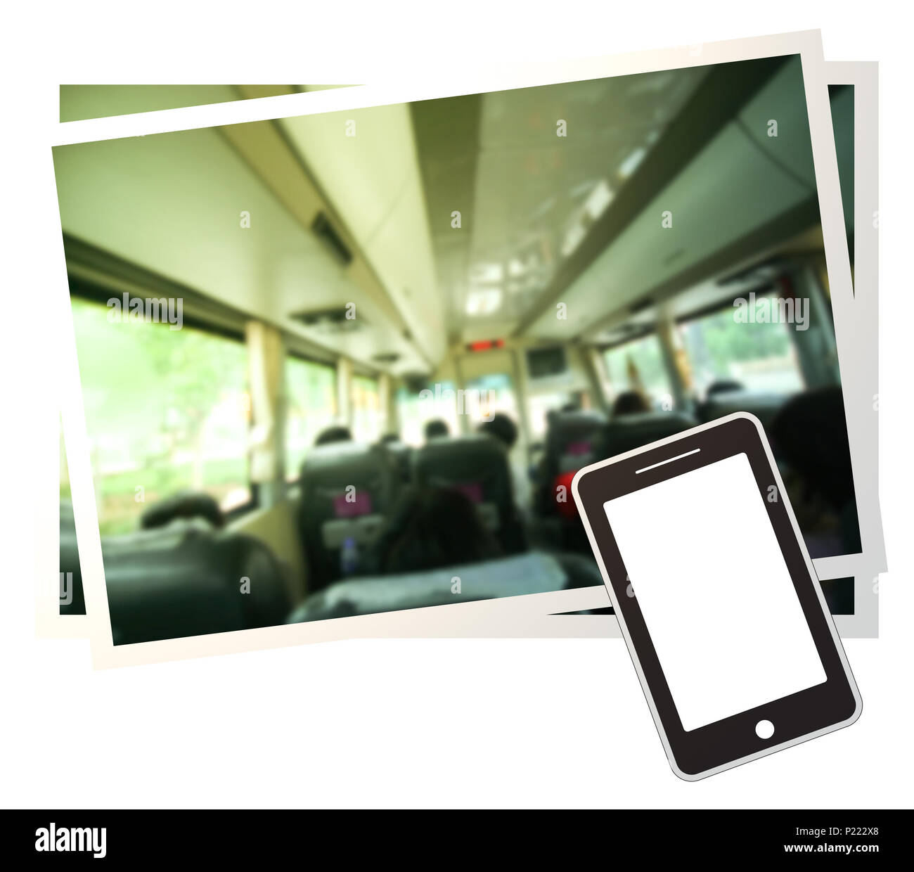 Smart public transportation bus Cut Out Stock Images & Pictures - Alamy