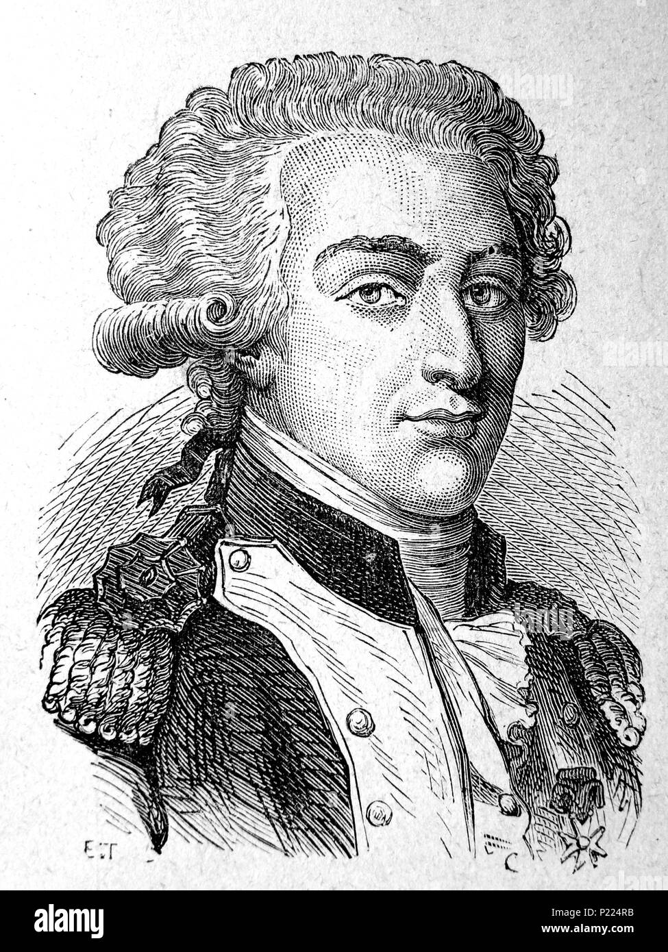 Marquis de lafayette 1757 1834 hi-res stock photography and images - Alamy