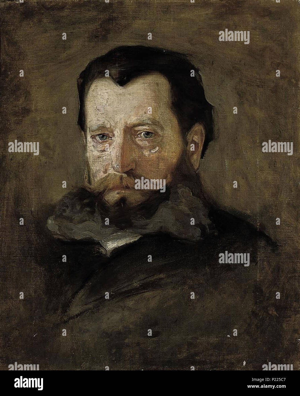 70 Count Ernö Zichy by Philip Alexius de László Stock Photo - Alamy