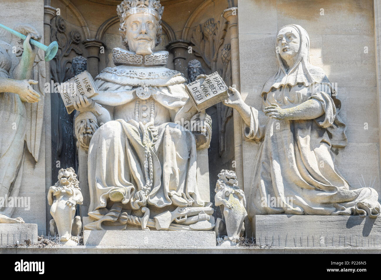 Oxford university motto hi-res stock photography and images - Alamy