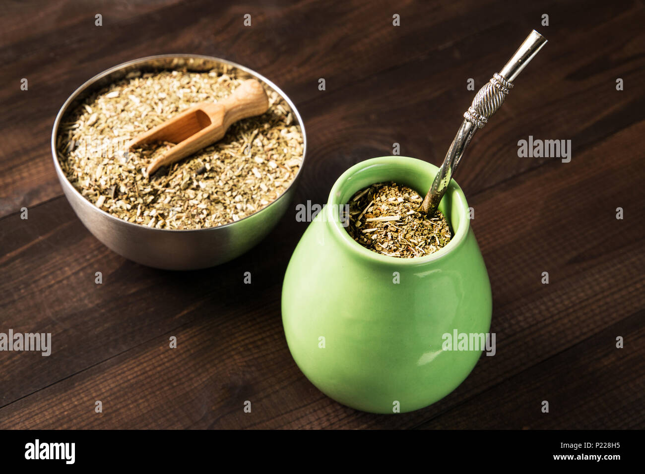 yerba mate drink Stock Photo - Alamy
