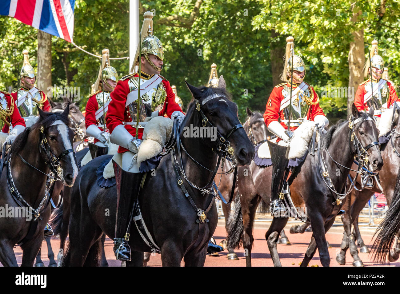 Royal horse guards parade helmet hi-res stock photography and images ...