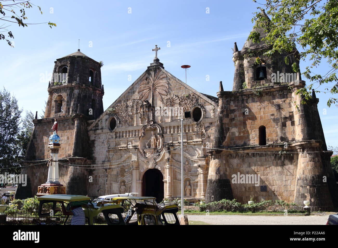 Miag-ao Church in IloIlo Stock Photo - Alamy