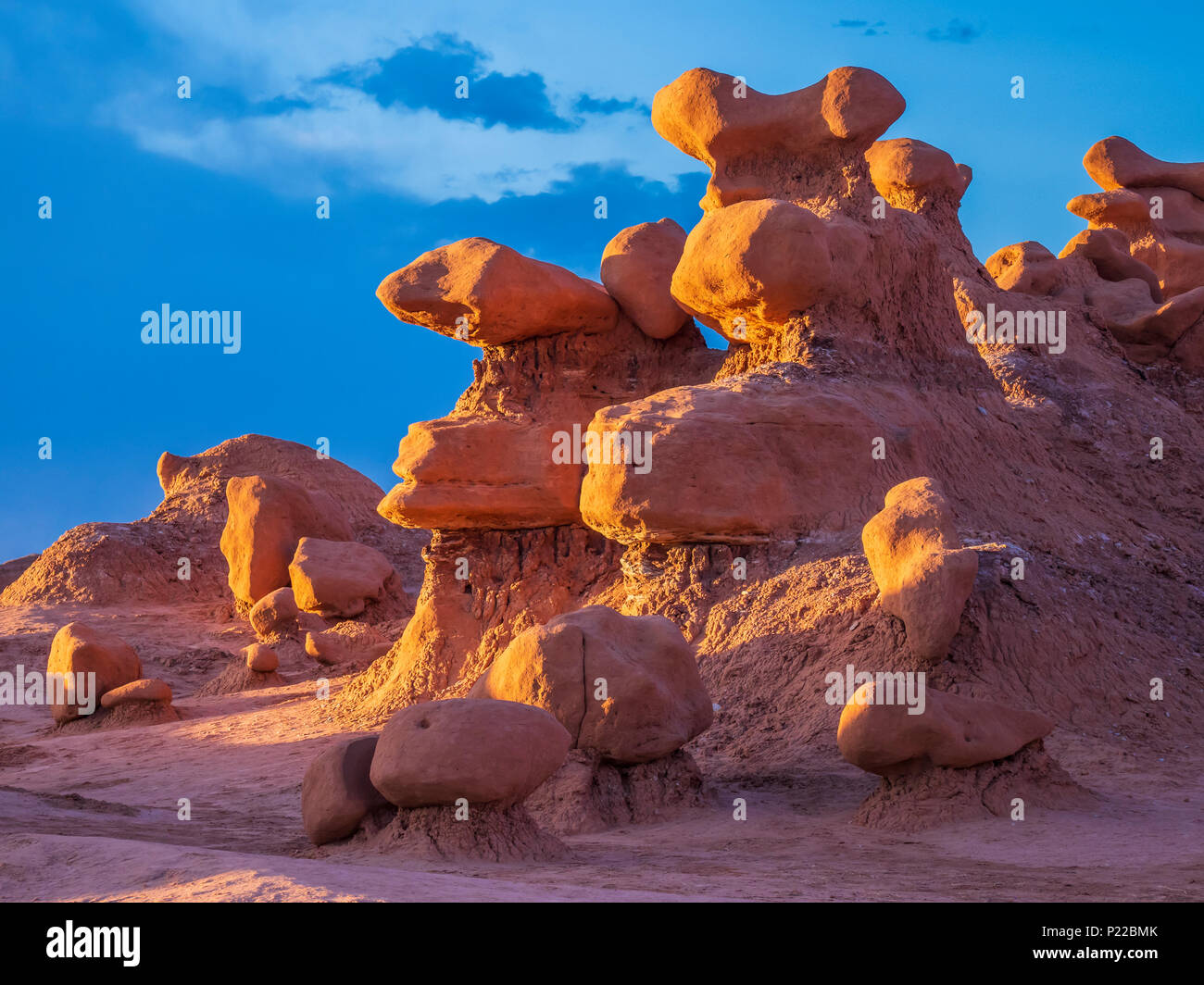 Hoodoos, Goblin Valley State Park, Hanksville, Utah Stock Photo - Alamy