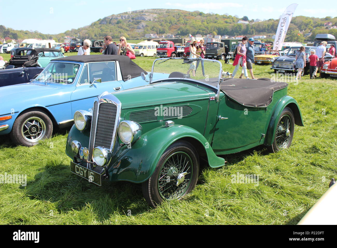 Classic Car Show Llandudno. Wales Stock Photo - Alamy