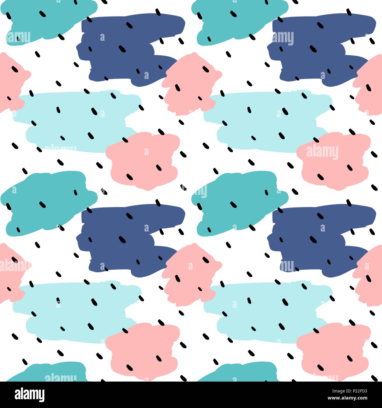 cute colorful abstract seamless vector pattern background illustration ...