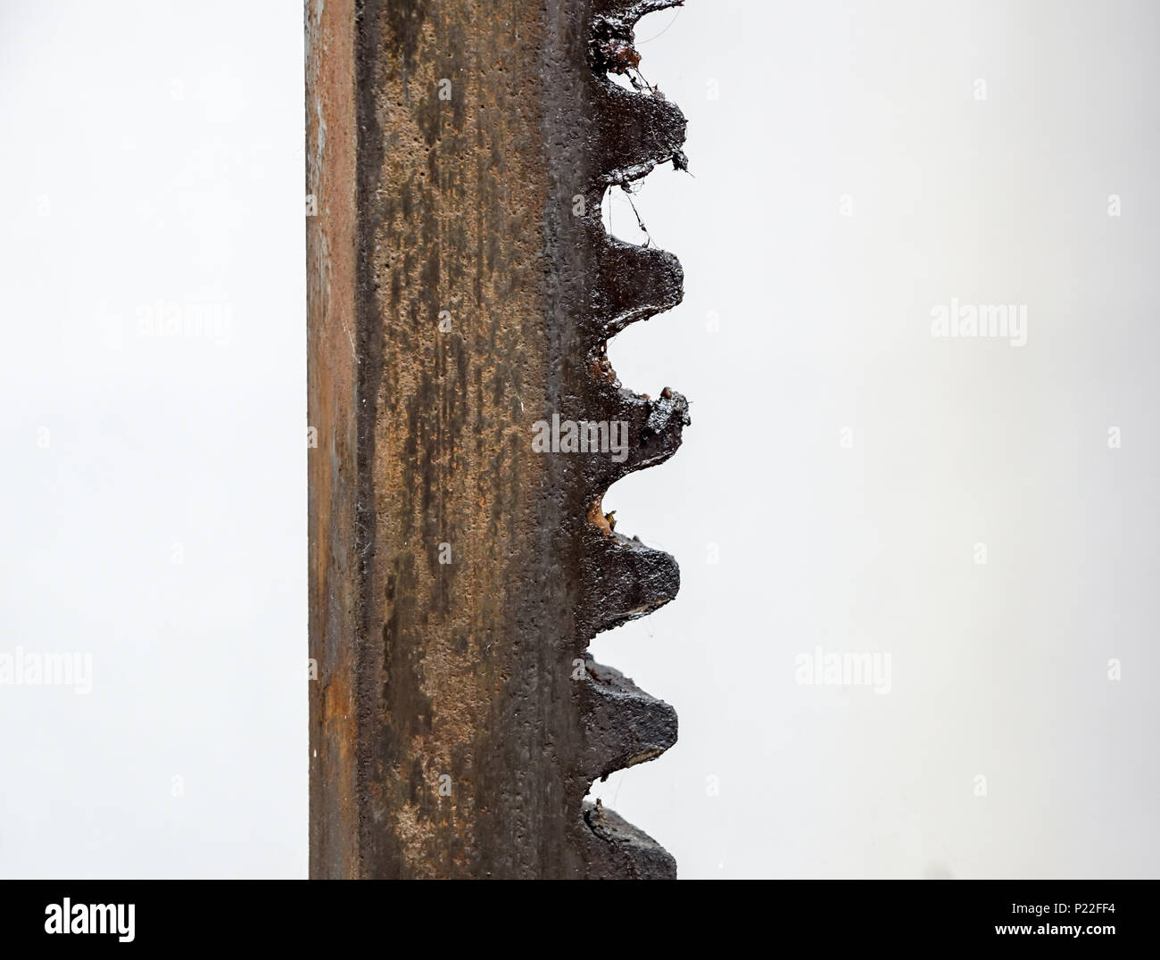 gear connection for motion transmission. Metal cog tooth wheel and rack ...