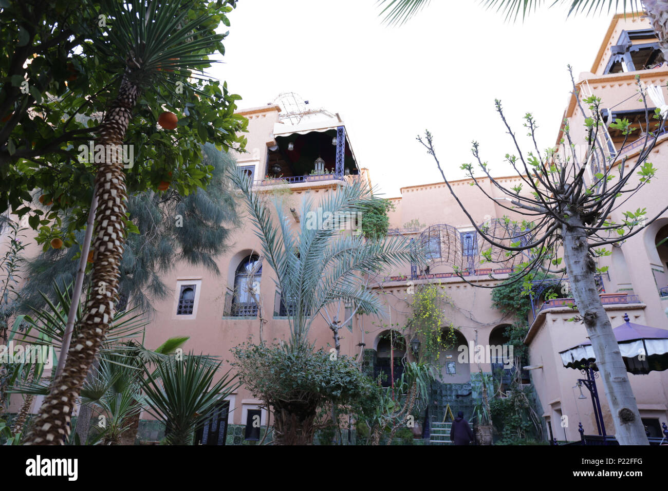 Morocco, Quarzazate, Kasbah Dar Daif Stock Photo - Alamy