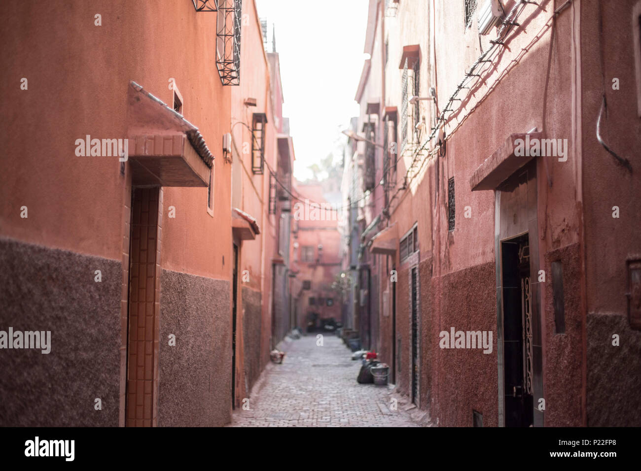 Morocco, Marrakech, side street Stock Photo - Alamy