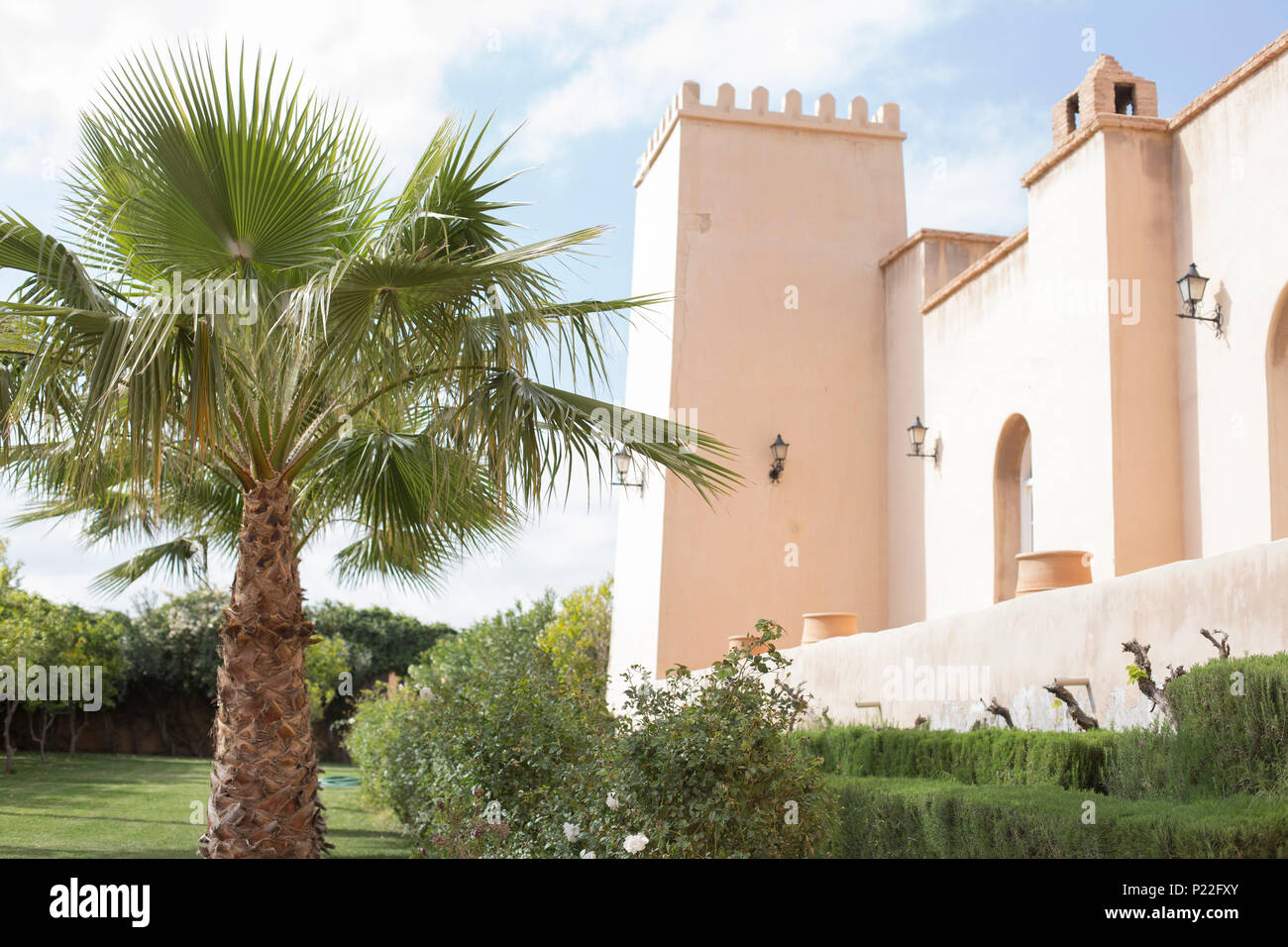 Morocco, Taroudant, Domain Villa Talaa Resort Stock Photo - Alamy