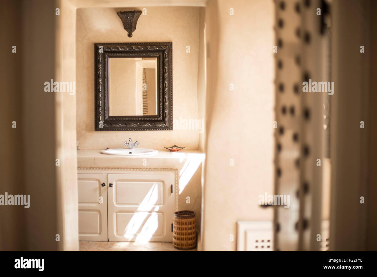 Morocco, Taroudant, Domain Villa Talaa Resort, indoors Stock Photo - Alamy