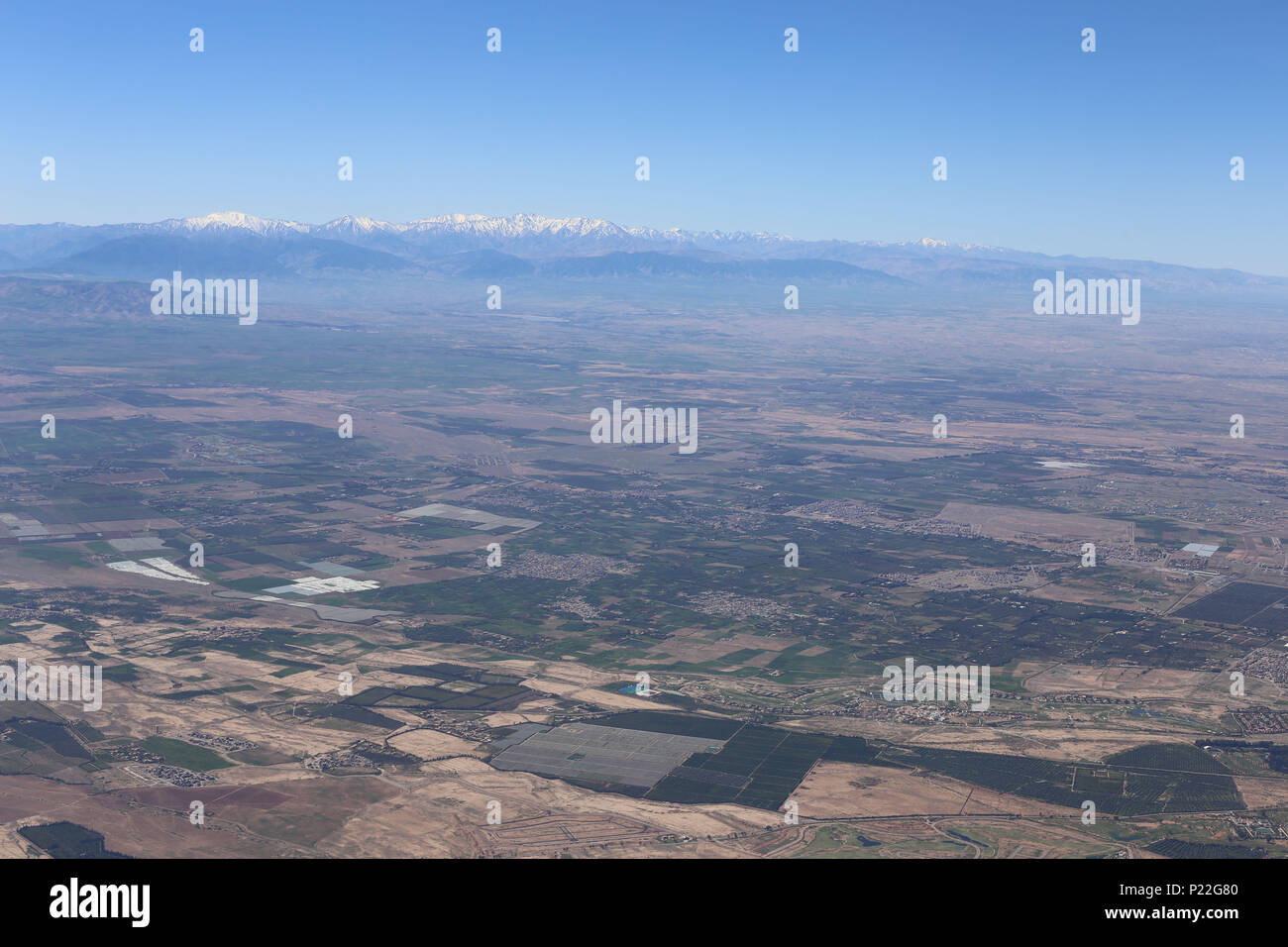Morocco, the environment of Marrakech, aerial view Stock Photo - Alamy