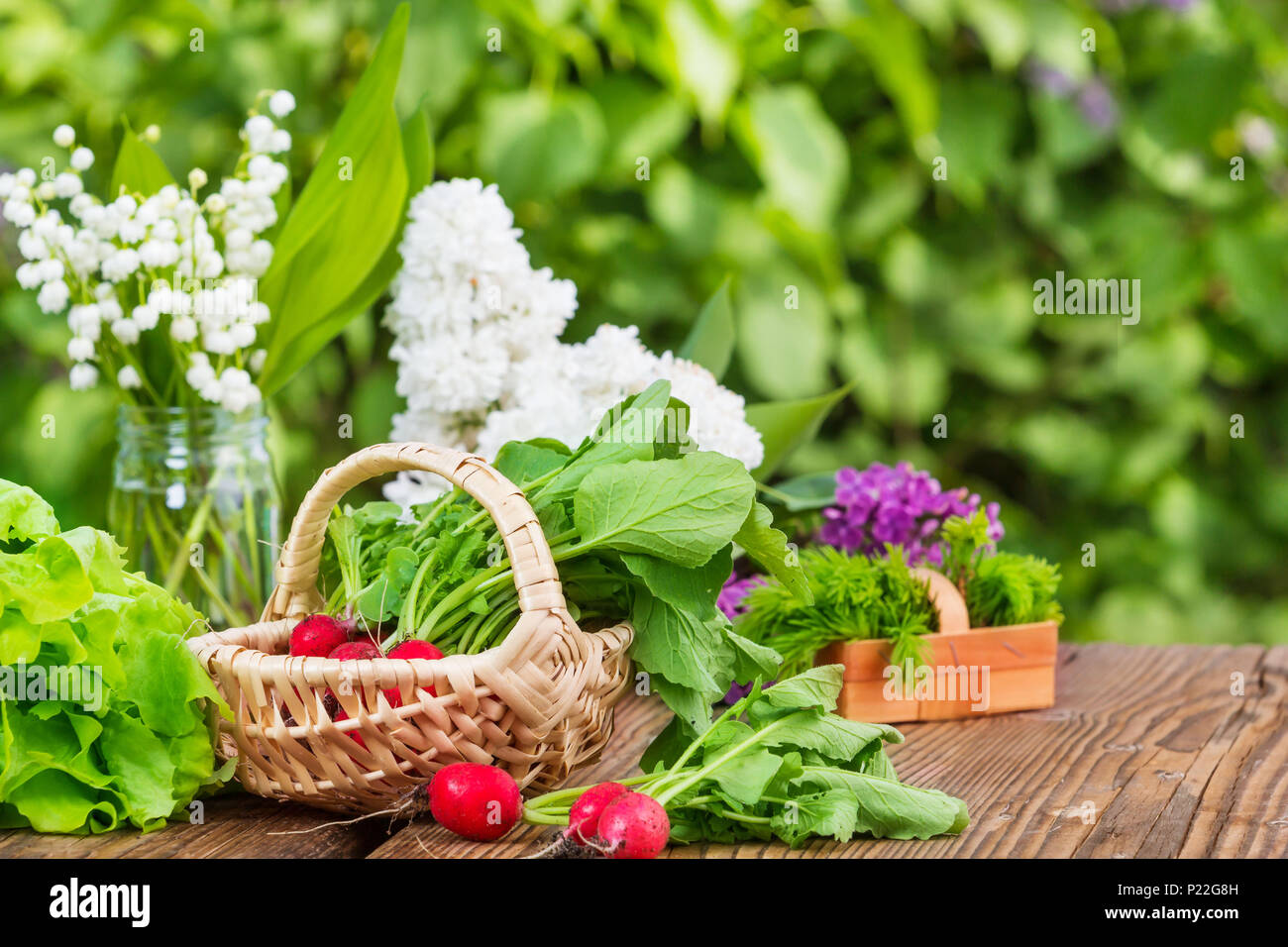 Harvest in May Stock Photo - Alamy