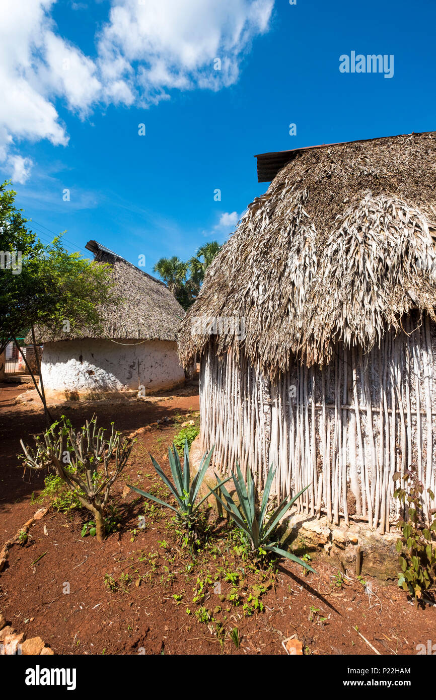Traditional mayan house hi-res stock photography and images - Alamy