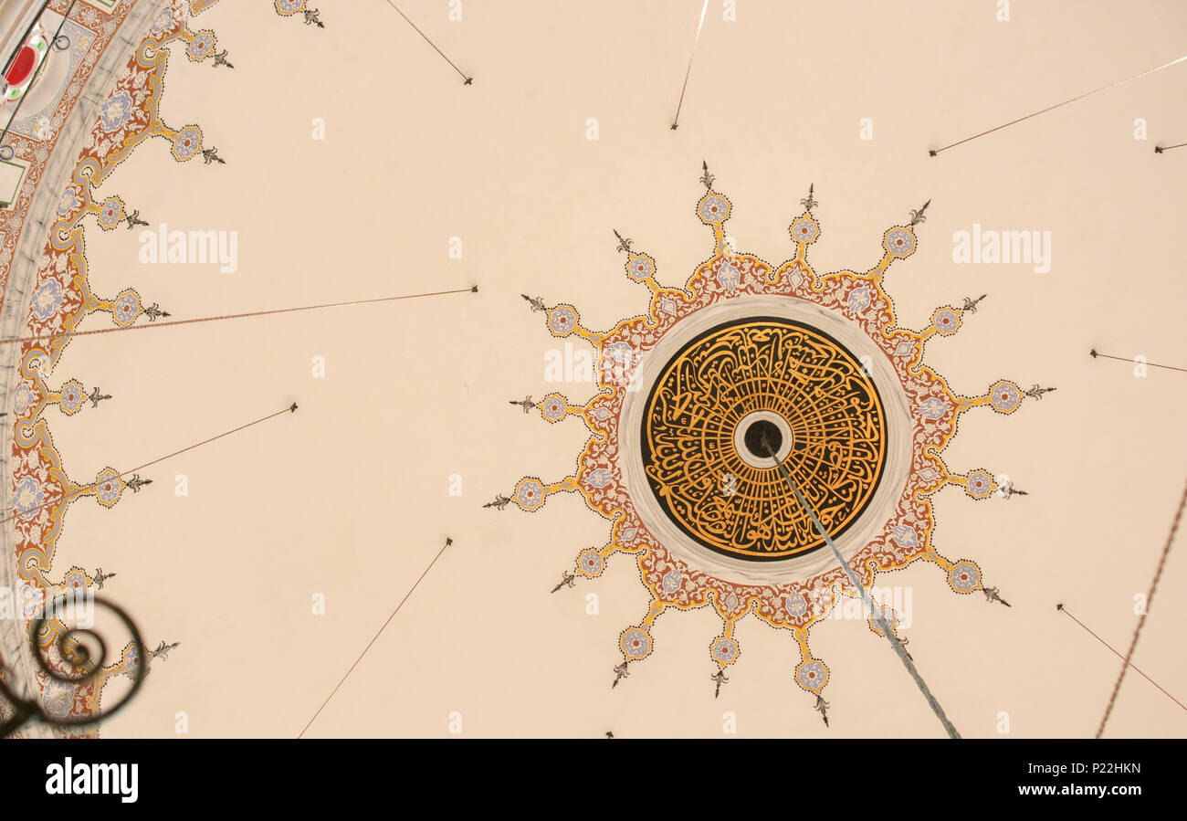 Fine example of Ottoman art patterns in view Stock Photo - Alamy