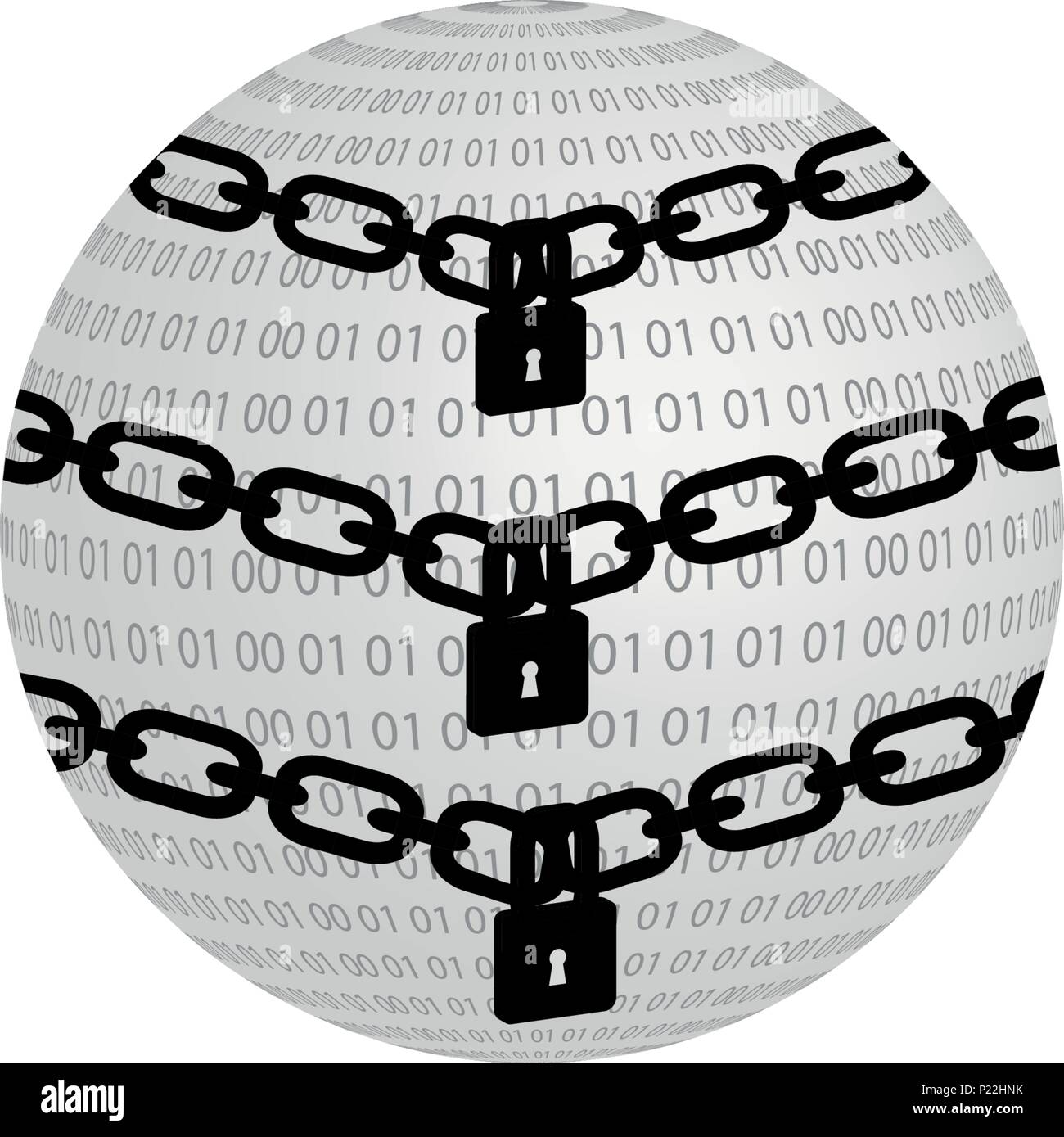 Security lock shield 3d Stock Vector Images - Alamy