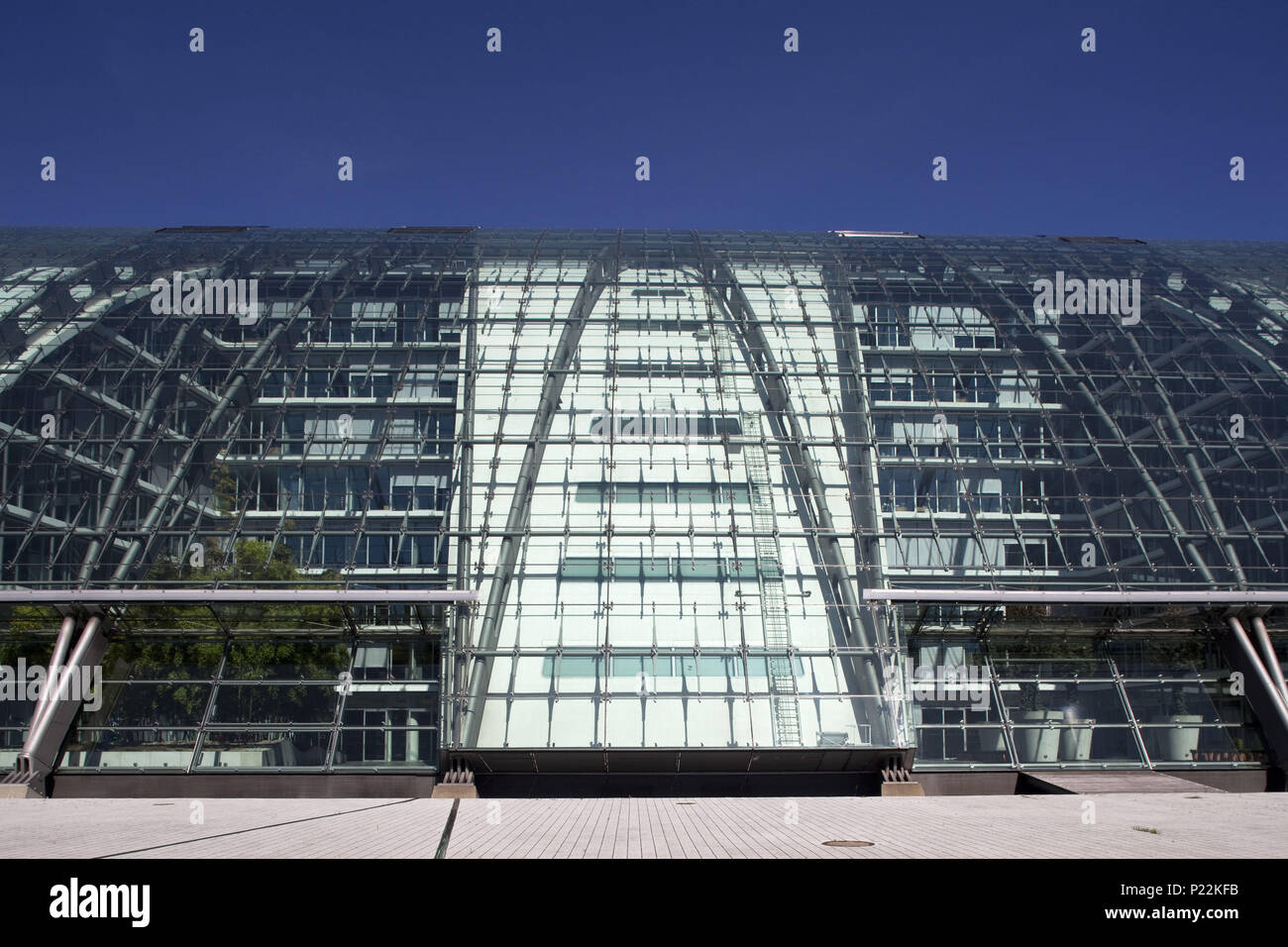 Office building 'Berliner Bogen' in Hanseatic town Hamburg, North ...