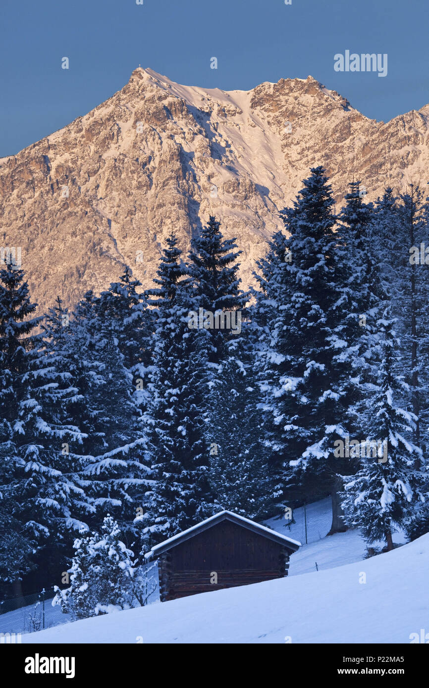 Summit of Kramer, Garmisch-Partenkirchen, Bavaria, Germany Stock Photo ...