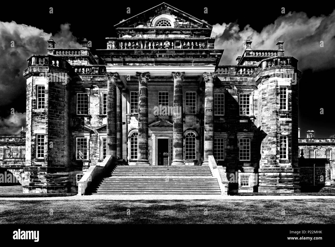 National Trust Seaton Delaval Hall Northumberland Stock Photo - Alamy