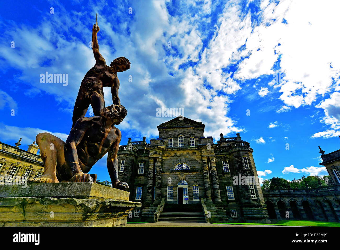 National Trust Seaton Delaval Hall Northumberland David and Goliath ...