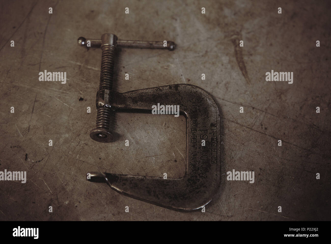 Vintage clamp hi-res stock photography and images - Alamy