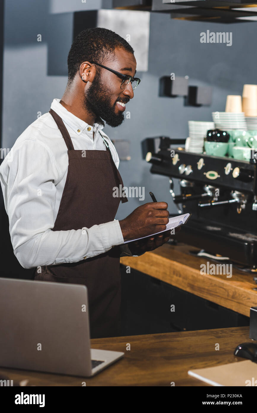 Black writing notes cafe hi-res stock photography and images - Alamy
