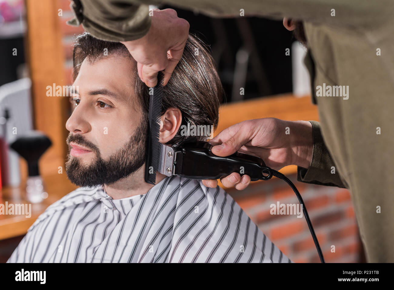 Close up shot clipper hi-res stock photography and images - Alamy