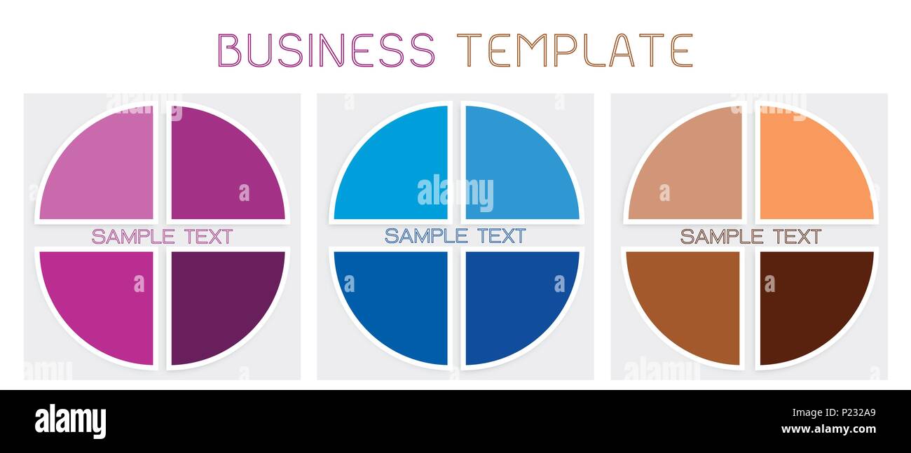 Business Concepts, Illustration Set of Infographic Templates Pattern ...