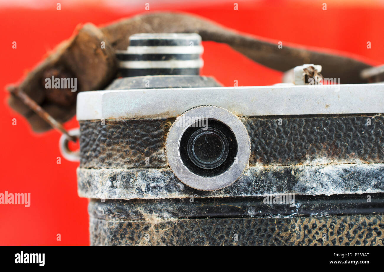image of a vintage rusty and dusty film camera Stock Photo - Alamy