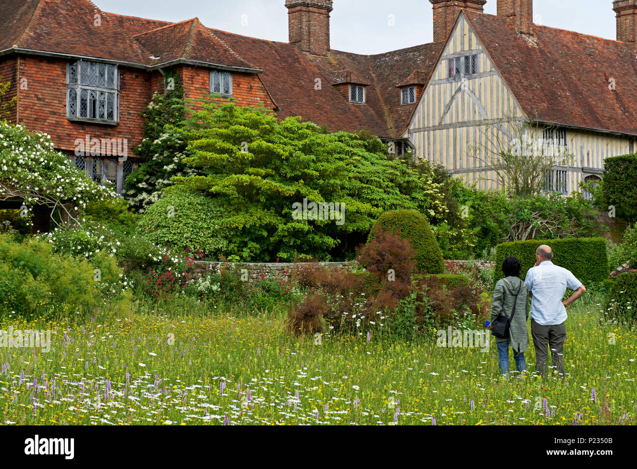 The gardens of Great Dixter, Northiam, East Sussex, England UK Stock ...