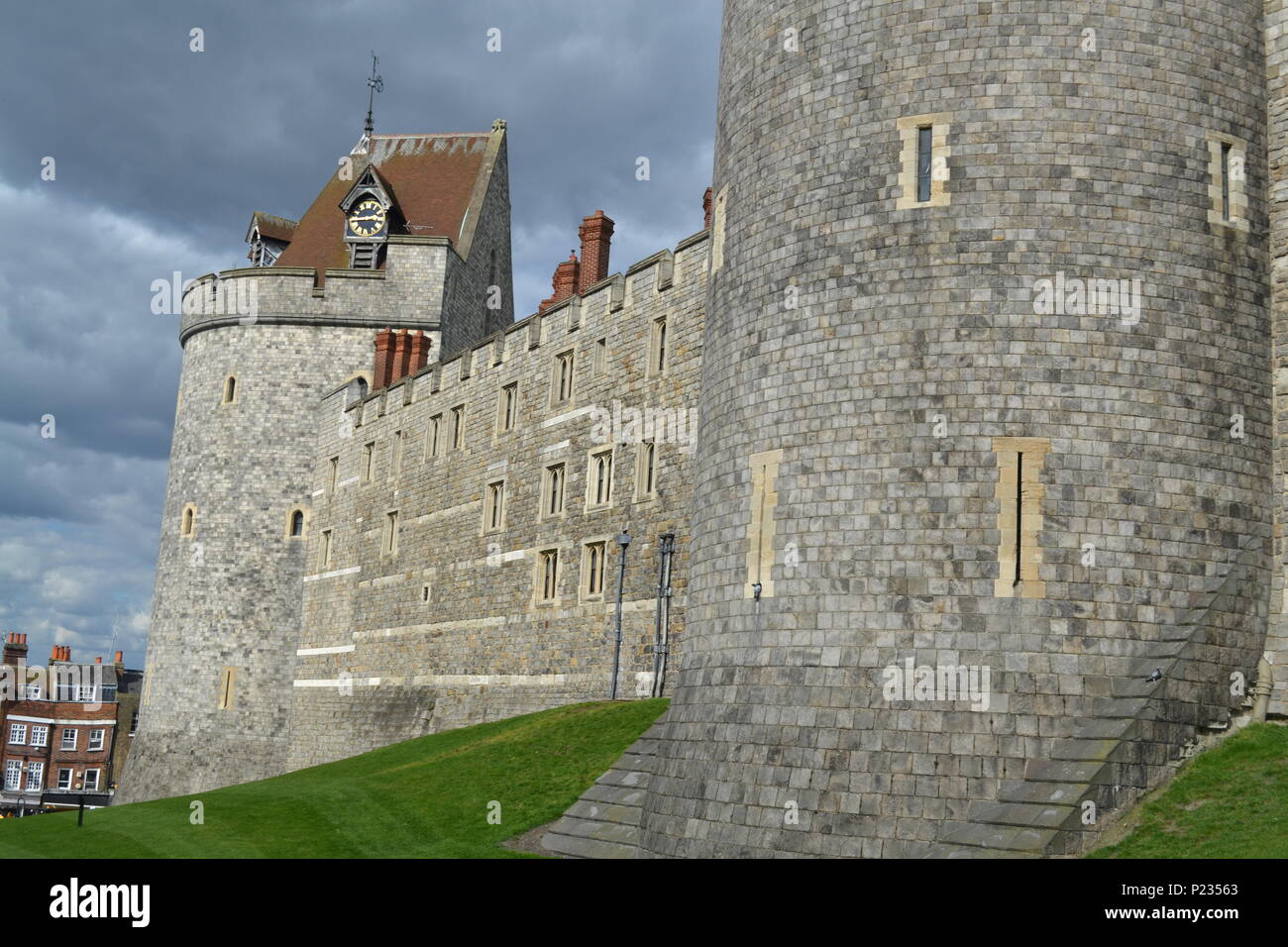 Windsor Castle Keep Stock Photo - Alamy