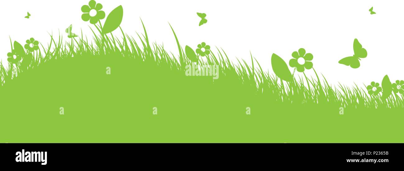 grass background with wind in spring Stock Vector Image & Art - Alamy