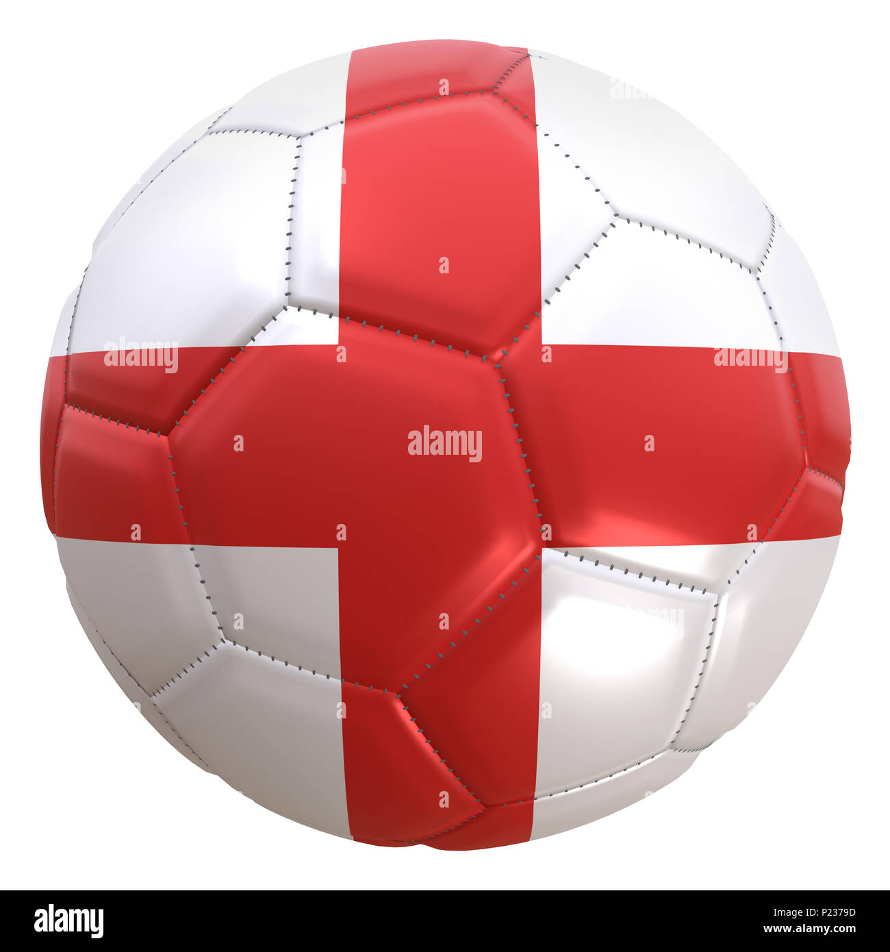 Soccer ball england flag isolated hi-res stock photography and images ...