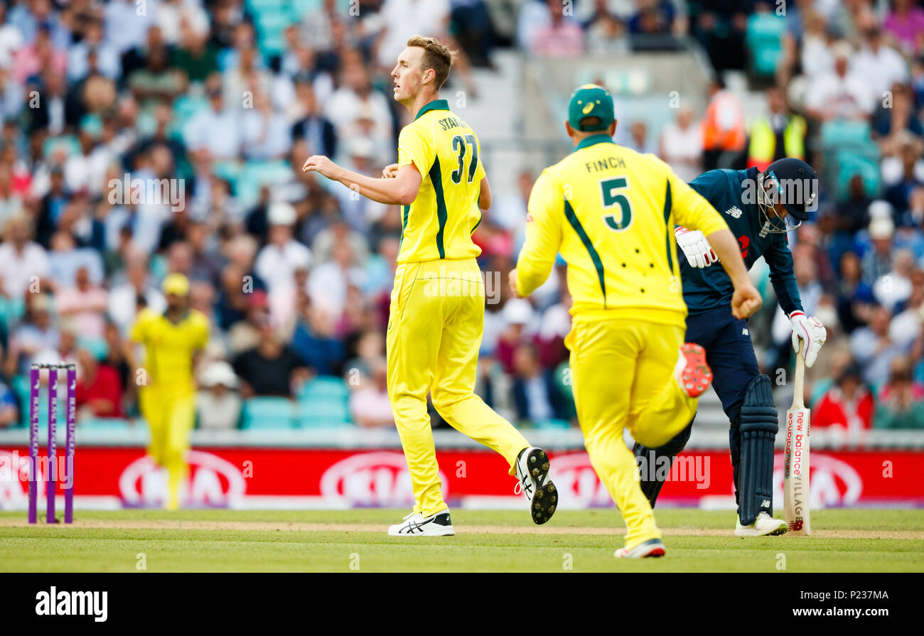 Australias billy stanlake celebrates hi-res stock photography and ...