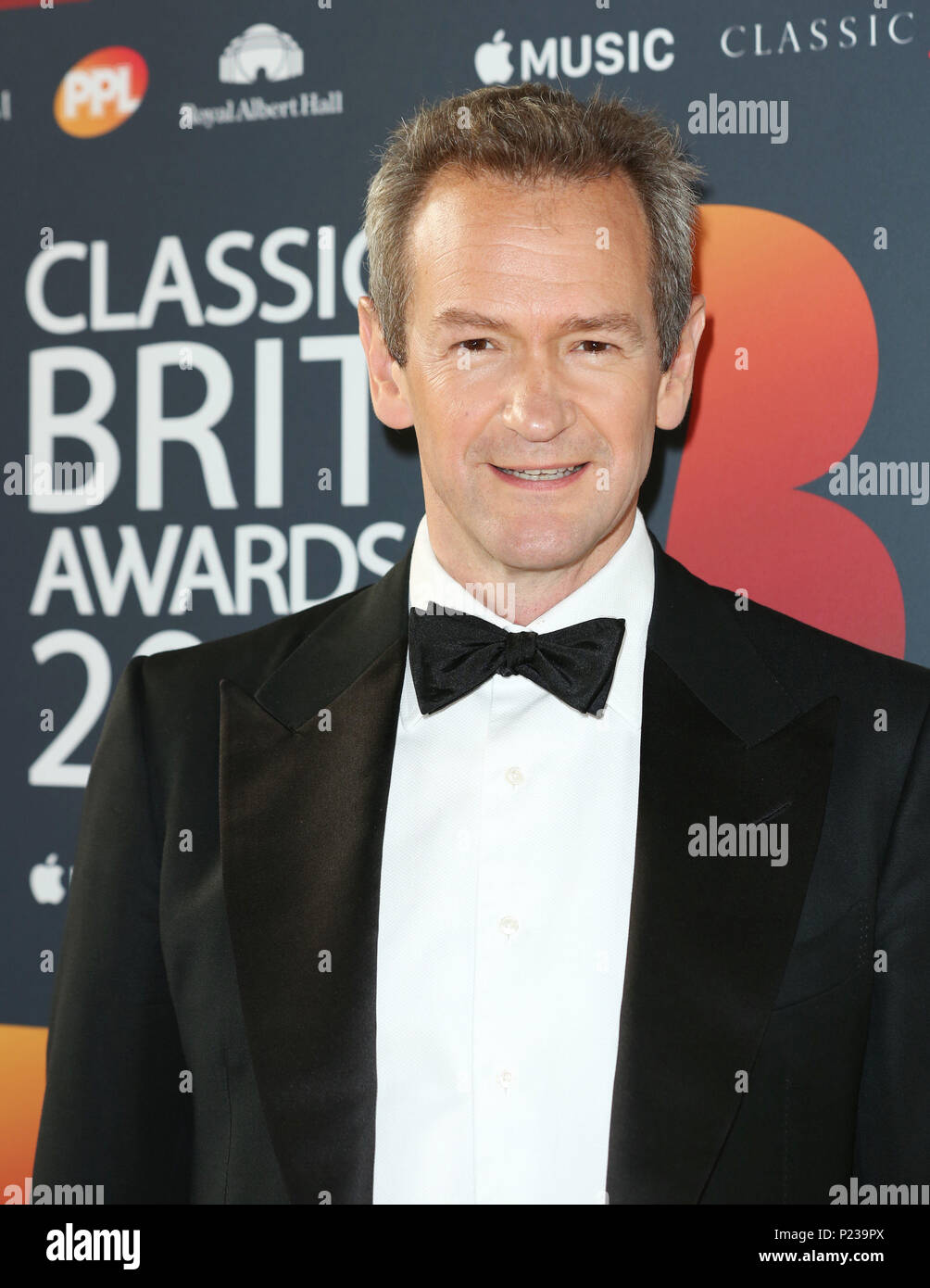 Alexander Armstrong arrives at the Classic Brit Awards 2018, at the ...