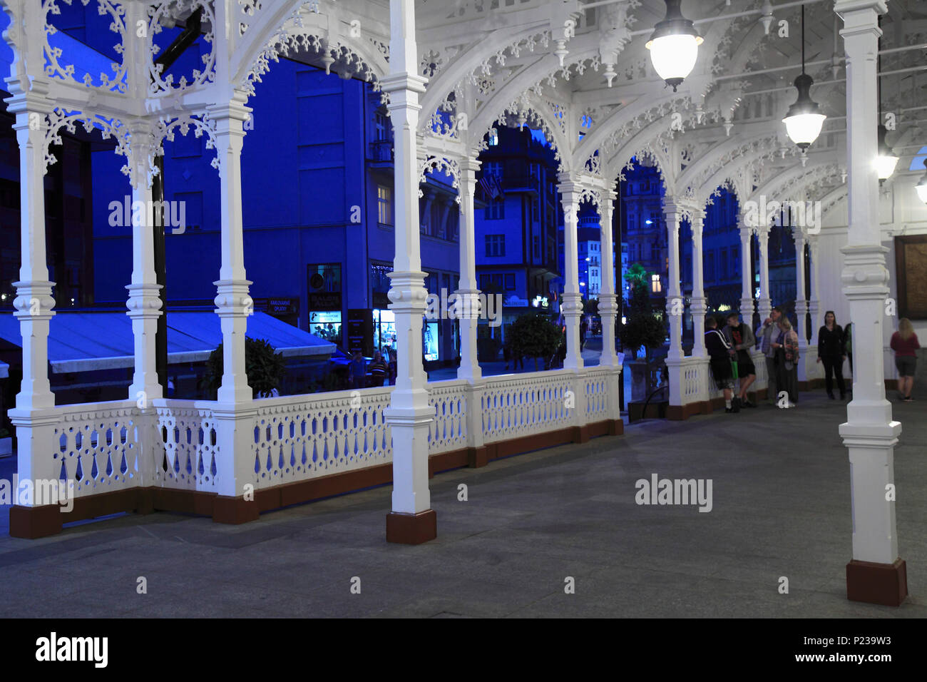 Karlovy vary market colonnade czech hi-res stock photography and images ...