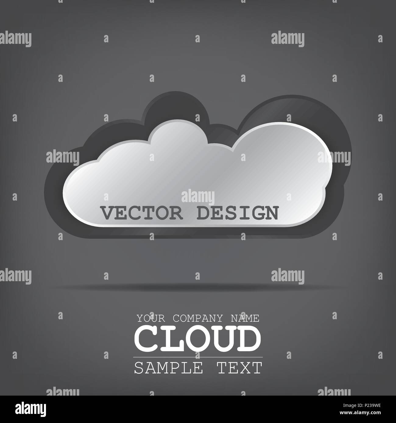 cloud for online clouds Stock Vector Image & Art - Alamy