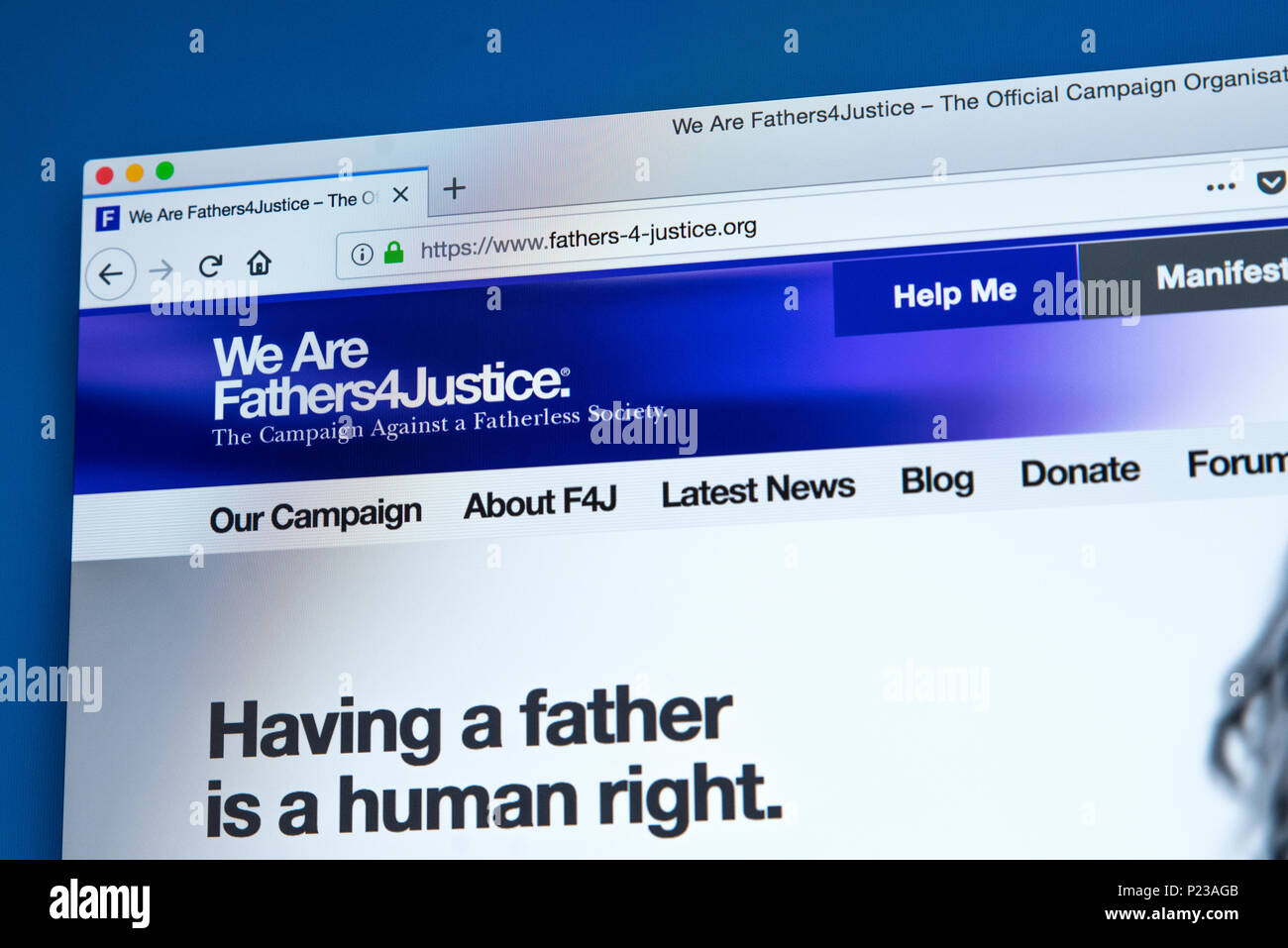 Fathers4justice hi-res stock photography and images - Alamy