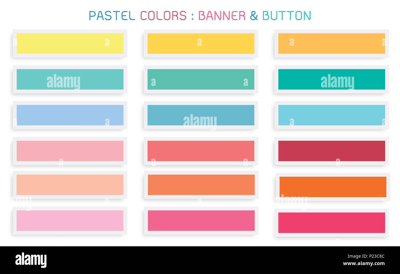 Vector Set of Abstract Banner Design Background Header Banner or Botton ...