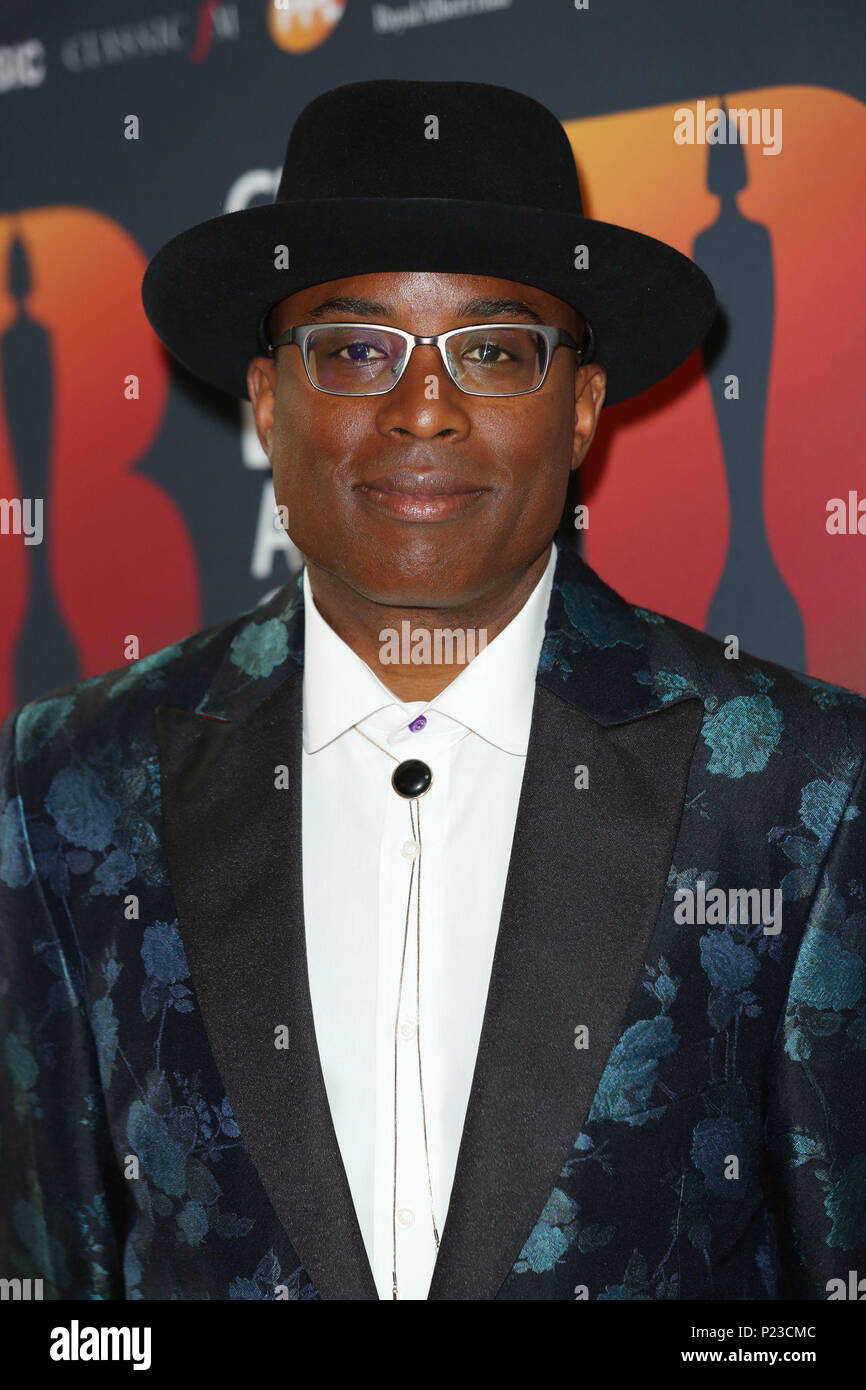 Alexis Ffrench arrives at the Classic Brit Awards 2018, at the Royal ...