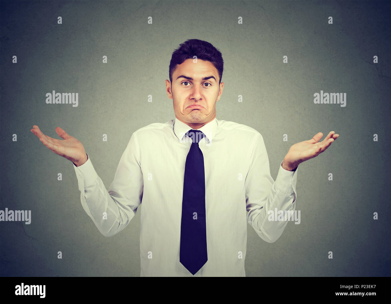 Shoulders shrug hi-res stock photography and images - Alamy